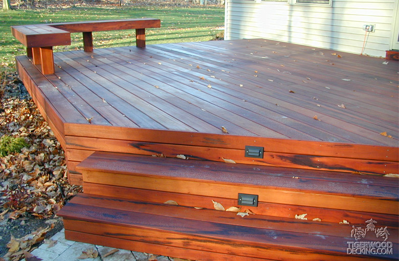 Tigerwood Decking Pictures - Tiger wood Deck Photos - Tigerwood Decking ...